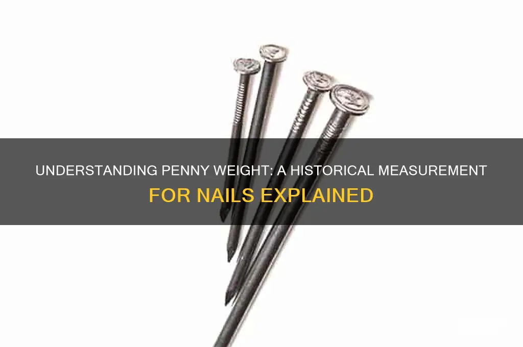 Understanding Penny Weight: A Historical Measurement For Nails ...