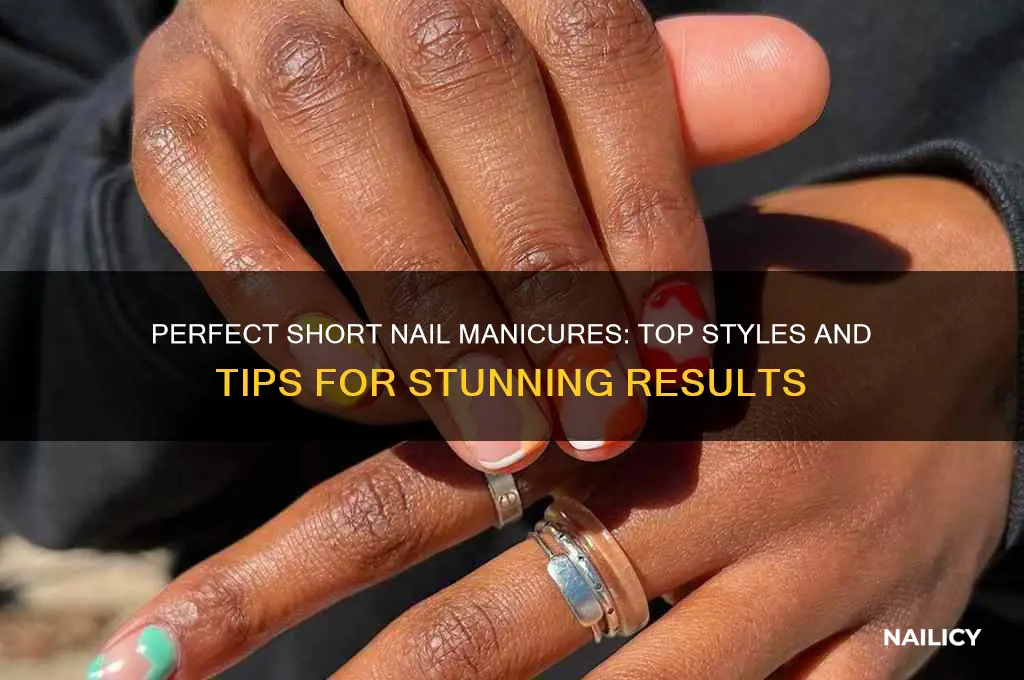 Perfect Short Nail Manicures: Top Styles And Tips For Stunning Results ...