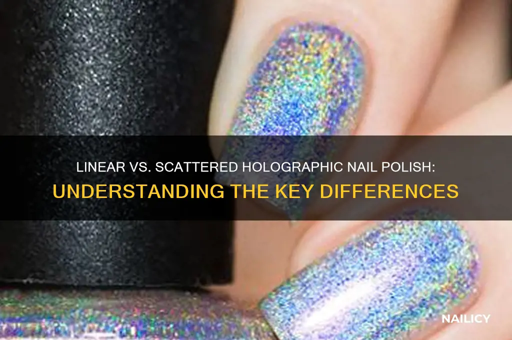 Linear Vs. Scattered Holographic Nail Polish: Understanding The Key ...