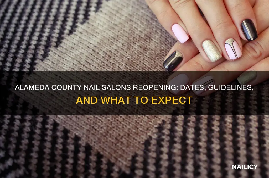 Alameda County Nail Salons Reopening: Dates, Guidelines, And What To ...