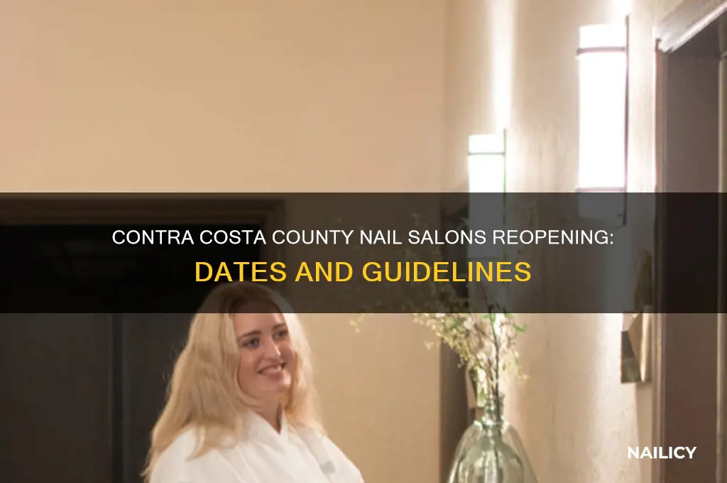 Contra Costa County Nail Salons Reopening: Dates And Guidelines | Nailicy
