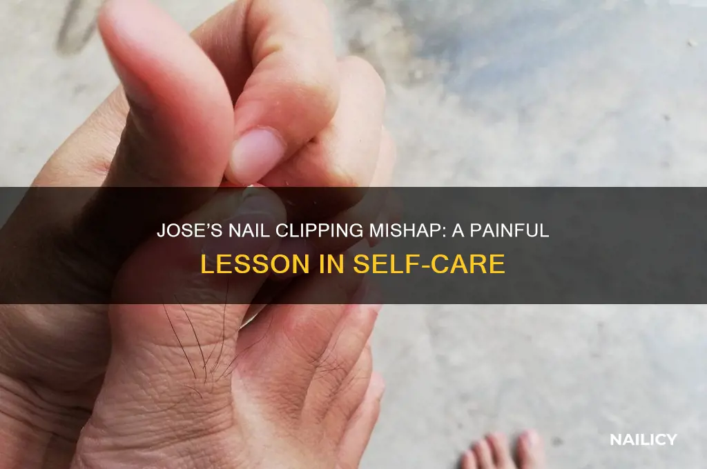 Jose’S Nail Clipping Mishap: A Painful Lesson In Self-Care | Nailicy