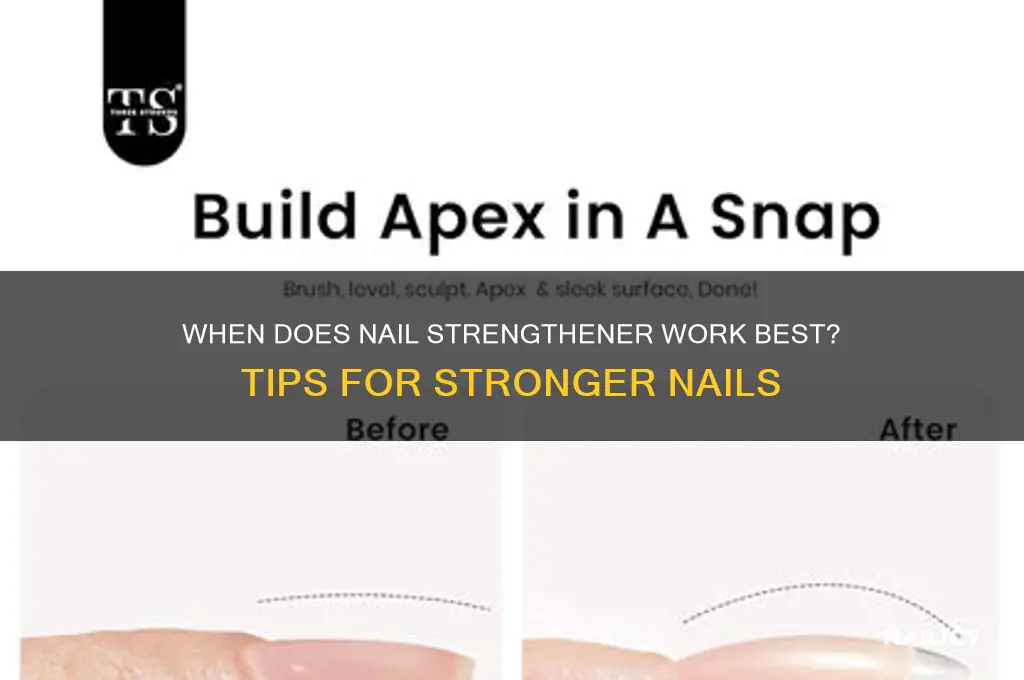 When Does Nail Strengthener Work Best? Tips For Stronger Nails | Nailicy