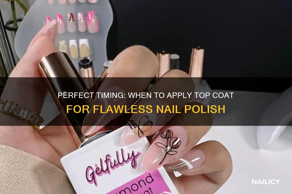 Perfect Timing: When To Apply Top Coat For Flawless Nail Polish | Nailicy