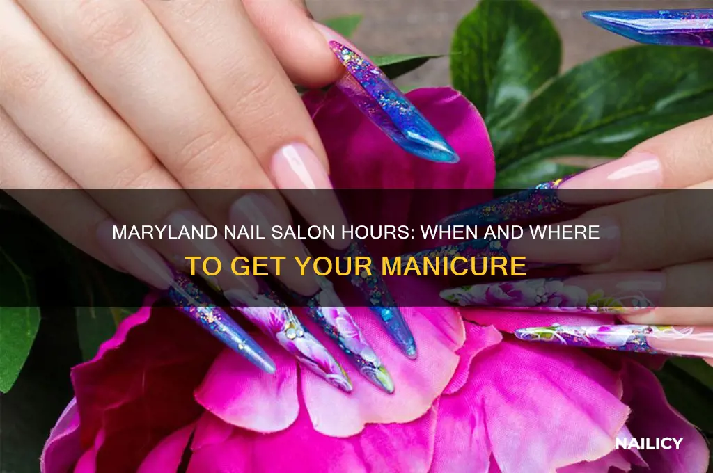 Maryland Nail Salon Hours: When And Where To Get Your Manicure | Nailicy