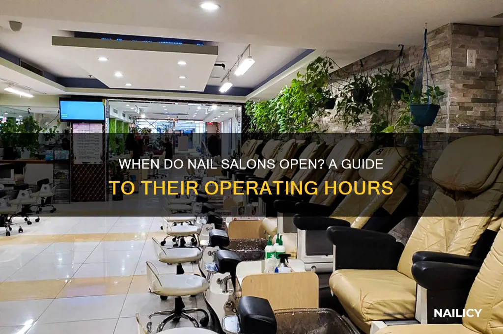 When Do Nail Salons Open? A Guide To Their Operating Hours | Nailicy