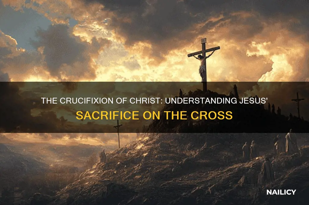 The Crucifixion Of Christ: Understanding Jesus' Sacrifice On The Cross ...
