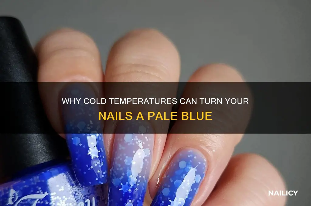 Why Cold Temperatures Can Turn Your Nails A Pale Blue | Nailicy