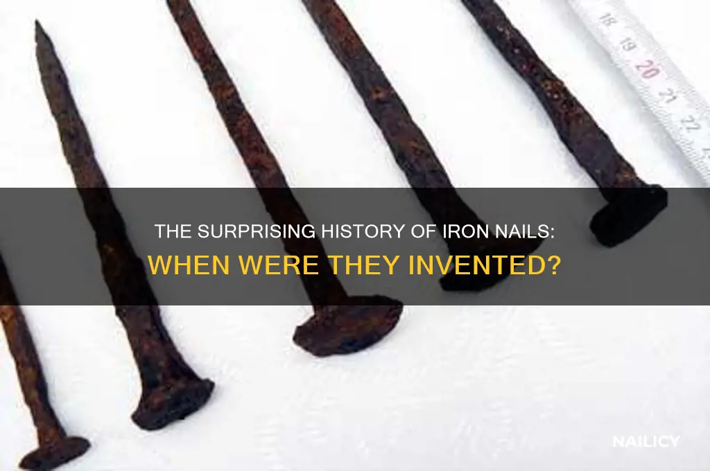 The Surprising History Of Iron Nails: When Were They Invented? | Nailicy