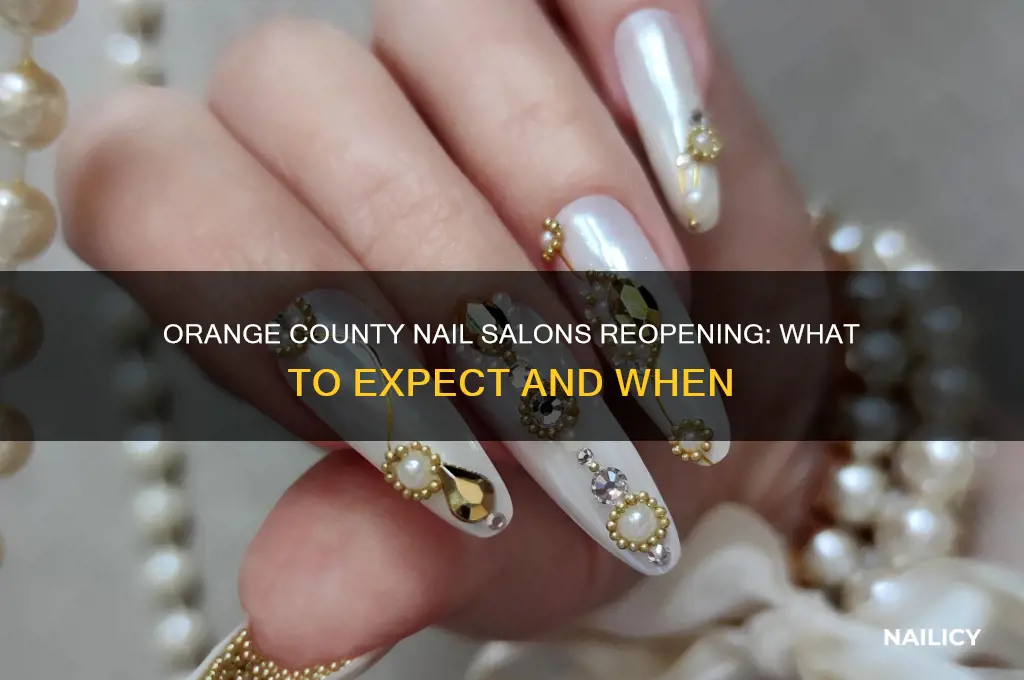 Orange County Nail Salons Reopening: What To Expect And When | Nailicy