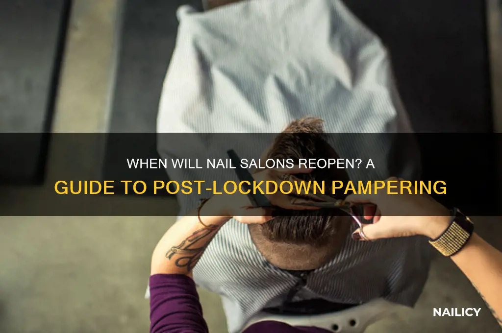 When Will Nail Salons Reopen? A Guide To Post-Lockdown Pampering | Nailicy