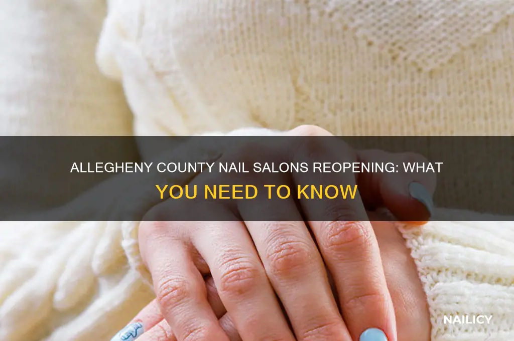 Allegheny County Nail Salons Reopening: What You Need To Know | Nailicy