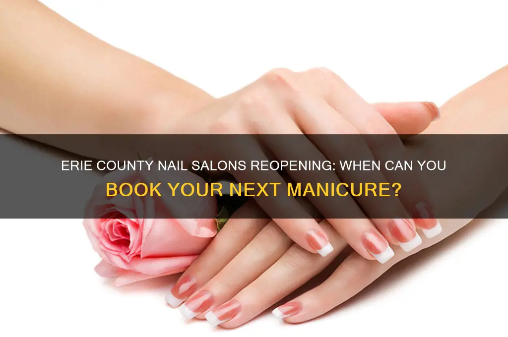 Erie County Nail Salons Reopening: When Can You Book Your Next Manicure ...