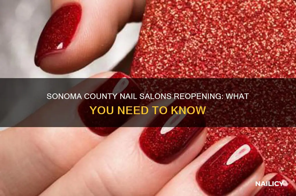Sonoma County Nail Salons Reopening: What You Need To Know | Nailicy