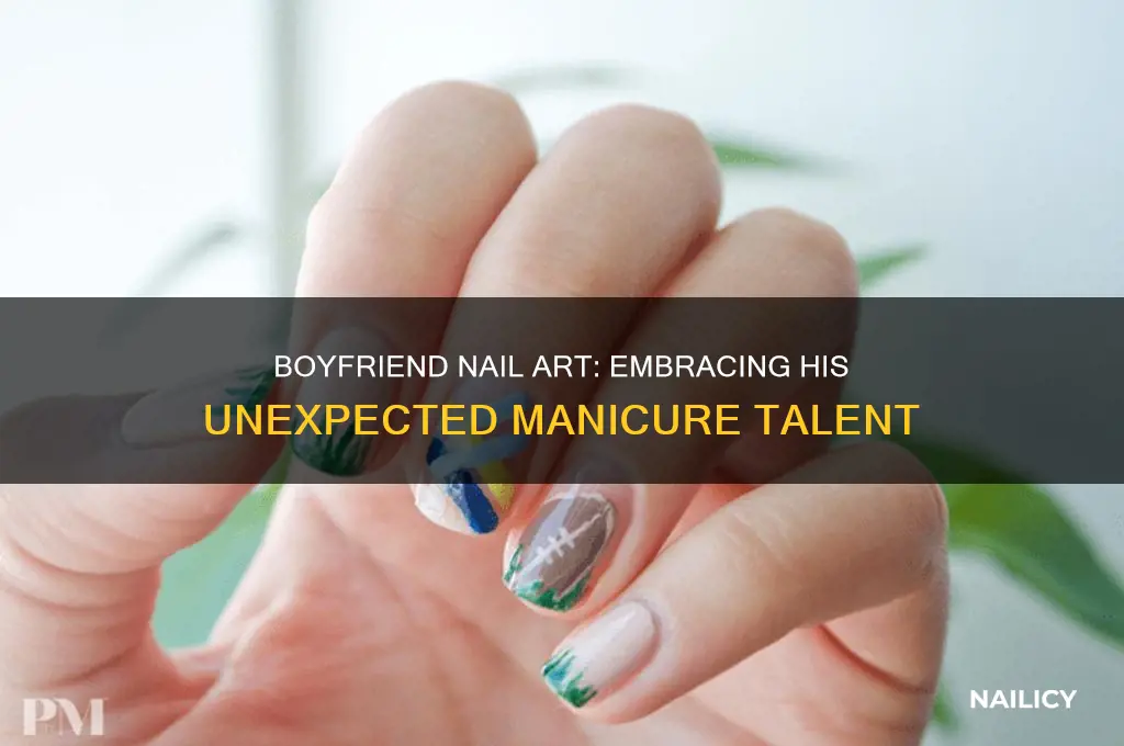 Boyfriend Nail Art: Embracing His Unexpected Manicure Talent | Nailicy