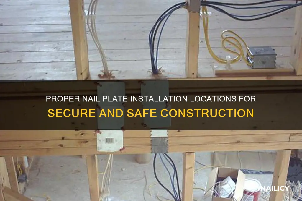 Proper Nail Plate Installation Locations For Secure And Safe ...