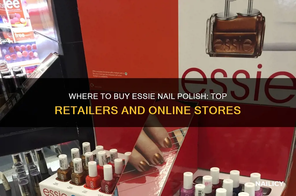 Where To Buy Essie Nail Polish: Top Retailers And Online Stores | Nailicy