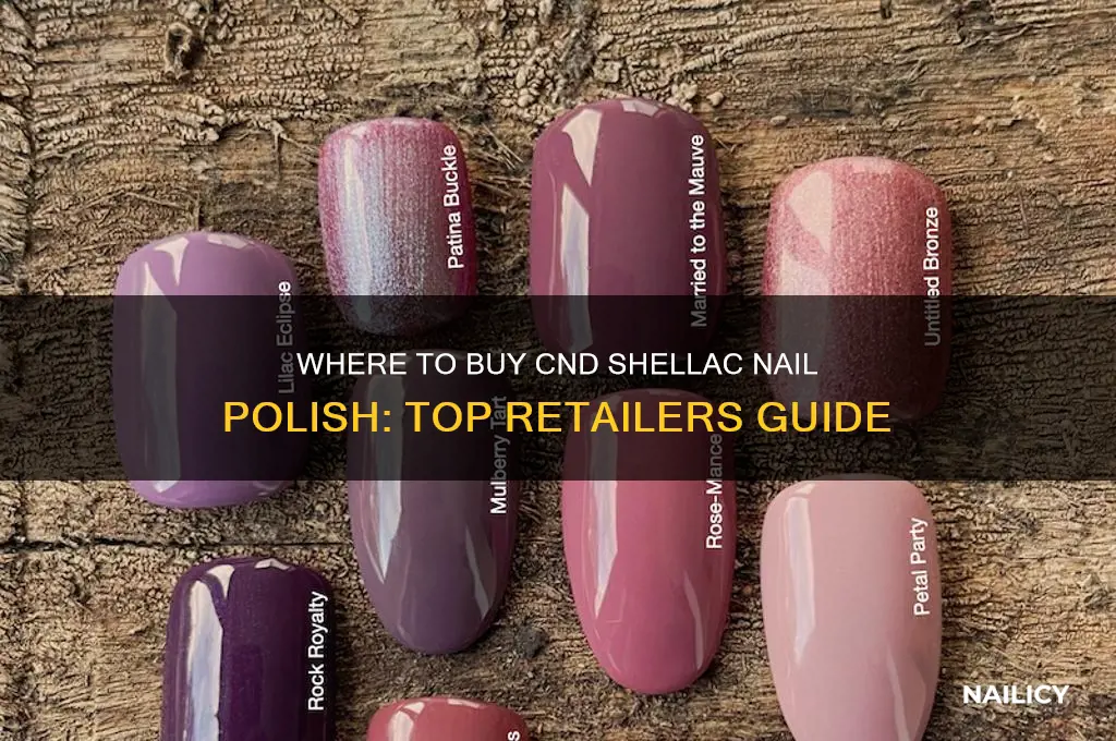 Where To Buy Cnd Shellac Nail Polish: Top Retailers Guide | Nailicy