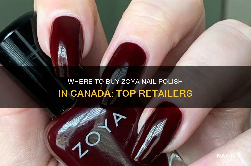 Where To Buy Zoya Nail Polish In Canada: Top Retailers | Nailicy