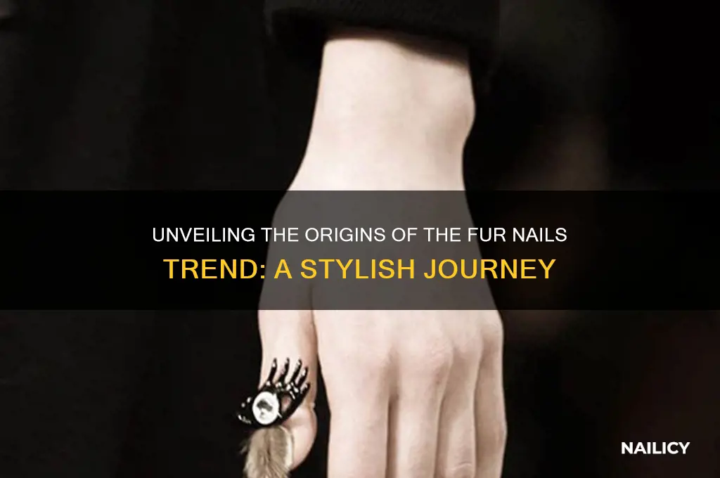 Unveiling The Origins Of The Fur Nails Trend: A Stylish Journey | Nailicy