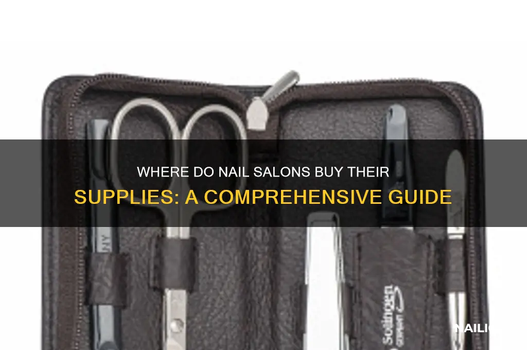 Where Do Nail Salons Buy Their Supplies: A Comprehensive Guide | Nailicy