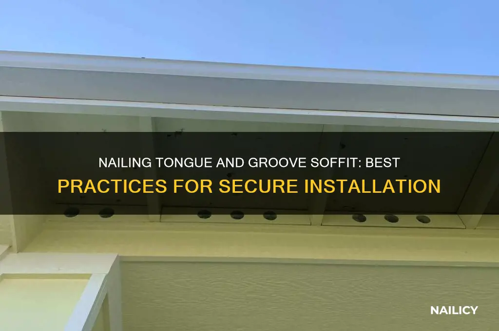 Nailing Tongue And Groove Soffit: Best Practices For Secure ...