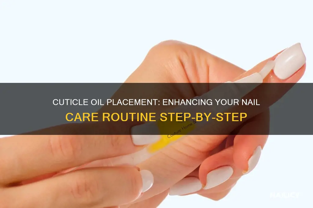 Cuticle Oil Placement: Enhancing Your Nail Care Routine Step-By-Step ...