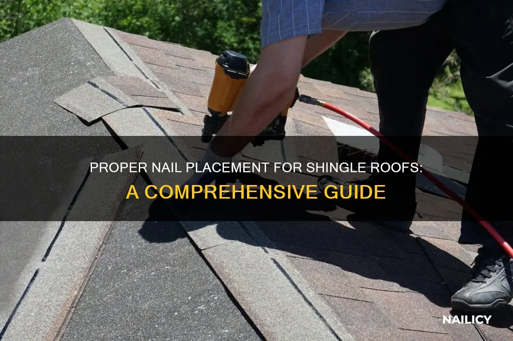 Proper Nail Placement For Shingle Roofs: A Comprehensive Guide | Nailicy
