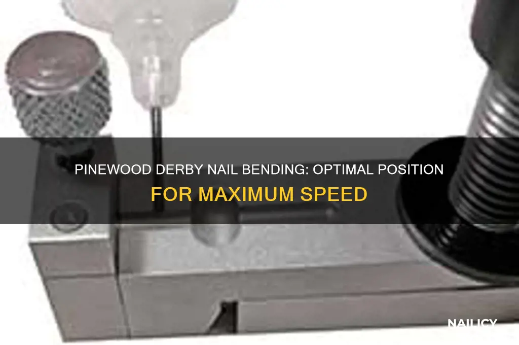 Pinewood Derby Nail Bending: Optimal Position For Maximum Speed | Nailicy
