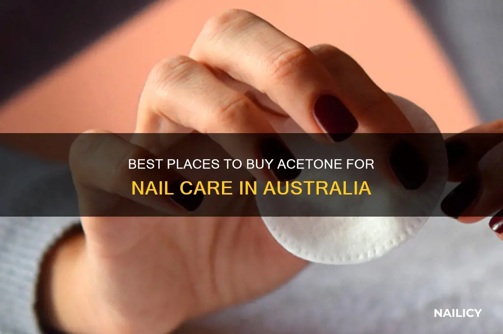 Best Places To Buy Acetone For Nail Care In Australia | Nailicy