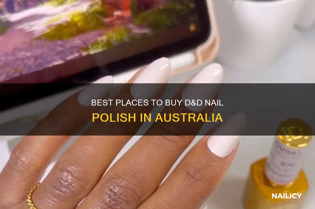 Best Places To Buy D&D Nail Polish In Australia | Nailicy