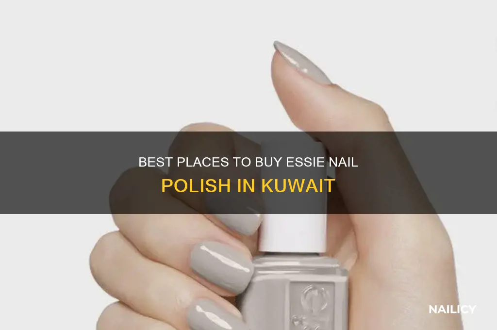 Best Places To Buy Essie Nail Polish In Kuwait | Nailicy
