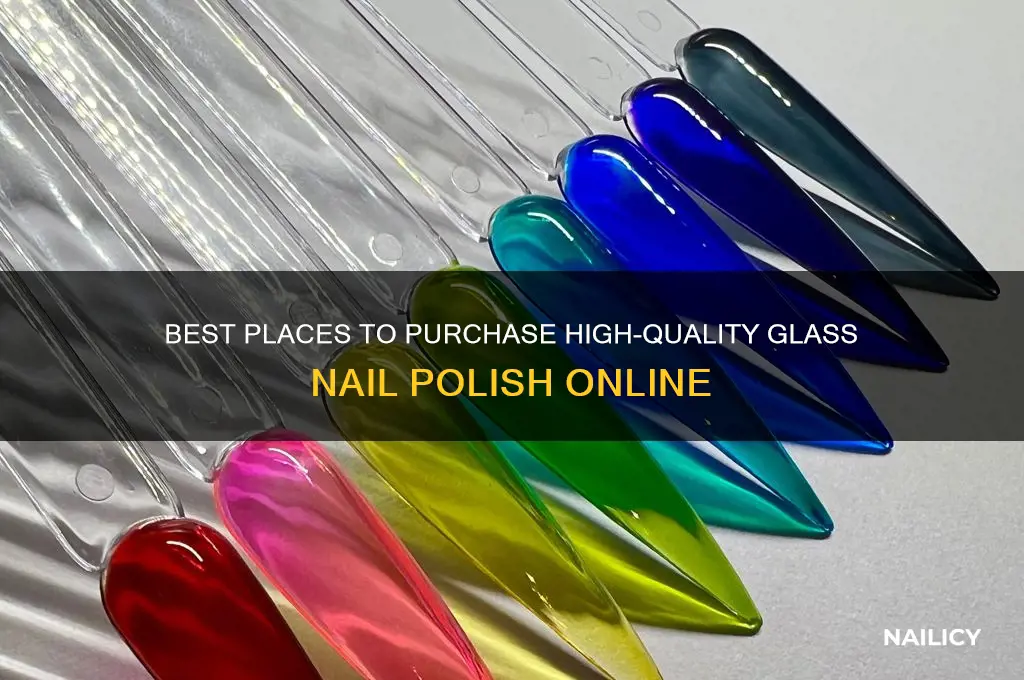 Best Places To Purchase High-Quality Glass Nail Polish Online | Nailicy