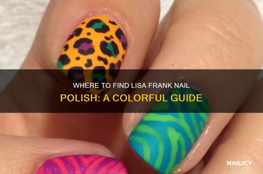 Where To Find Lisa Frank Nail Polish: A Colorful Guide | Nailicy