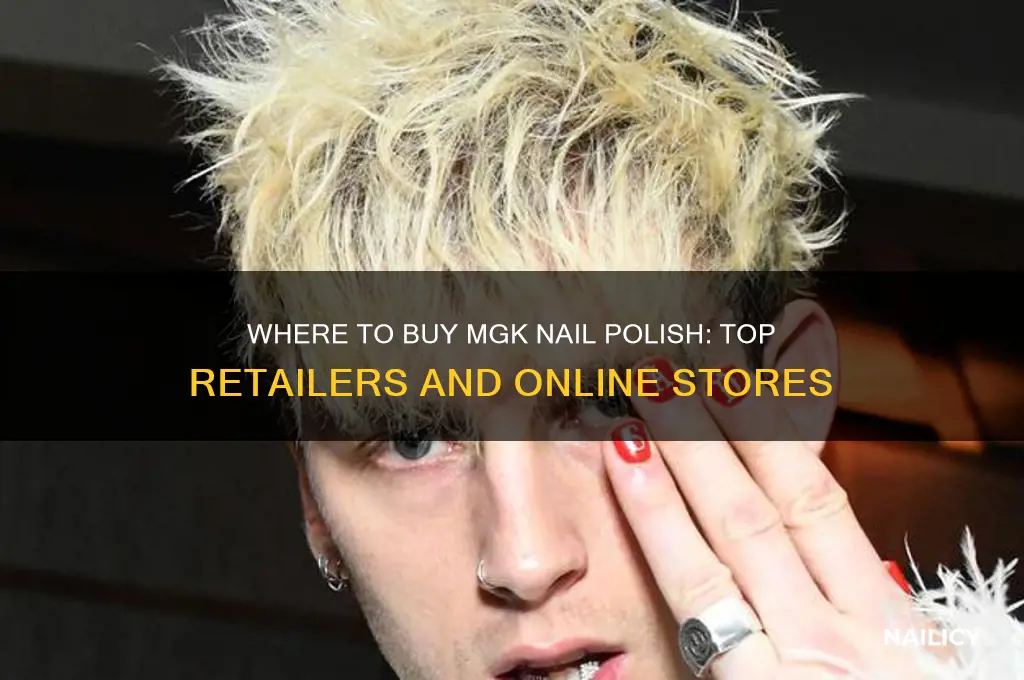 Where To Buy Mgk Nail Polish: Top Retailers And Online Stores | Nailicy