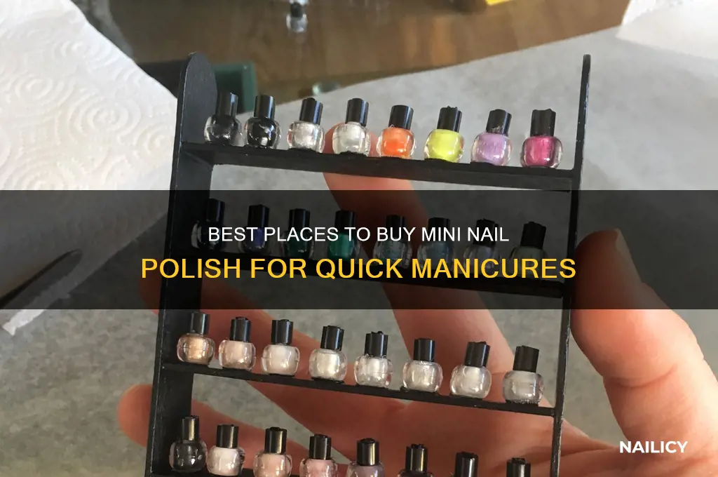 Best Places To Buy Mini Nail Polish For Quick Manicures | Nailicy