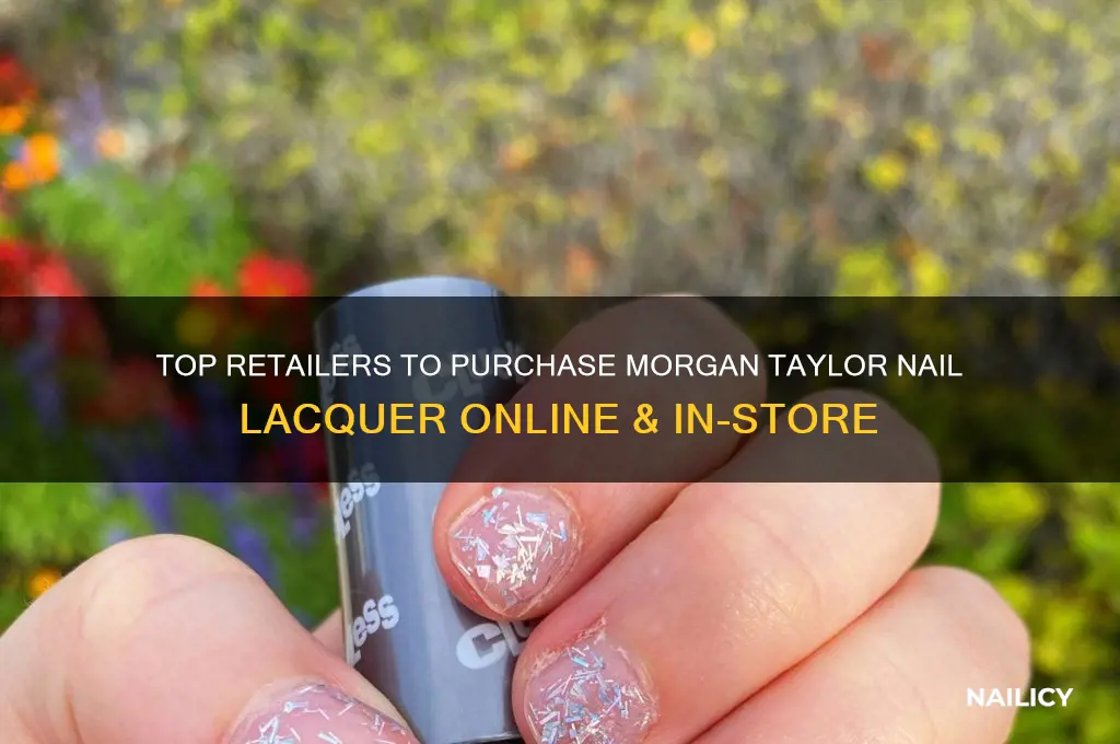 Top Retailers To Purchase Morgan Taylor Nail Lacquer Online & In-Store ...