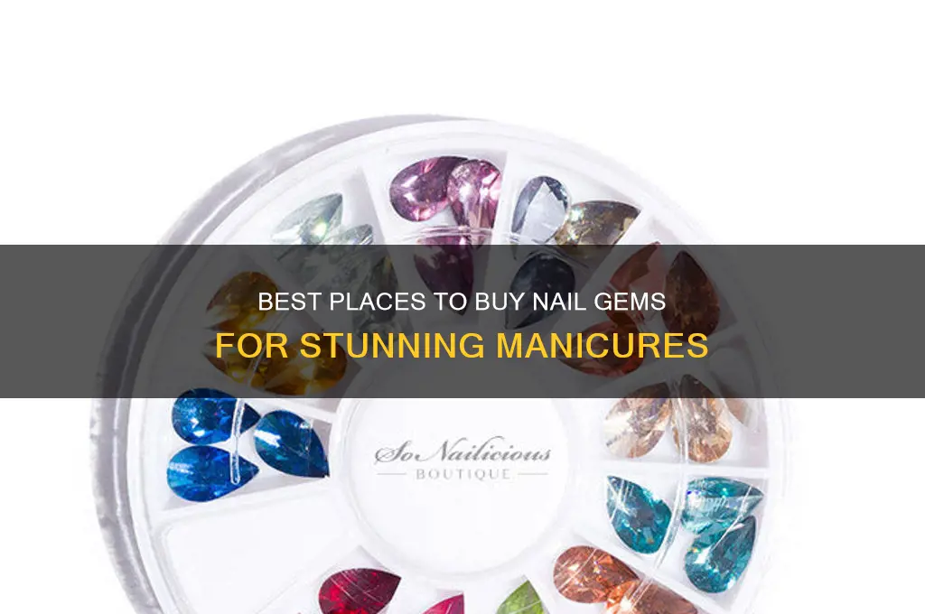 Best Places To Buy Nail Gems For Stunning Manicures | Nailicy