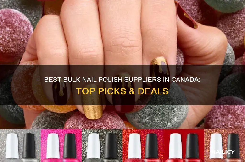Best Bulk Nail Polish Suppliers In Canada: Top Picks & Deals | Nailicy