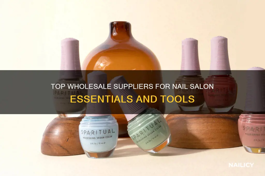 Top Wholesale Suppliers For Nail Salon Essentials And Tools | Nailicy
