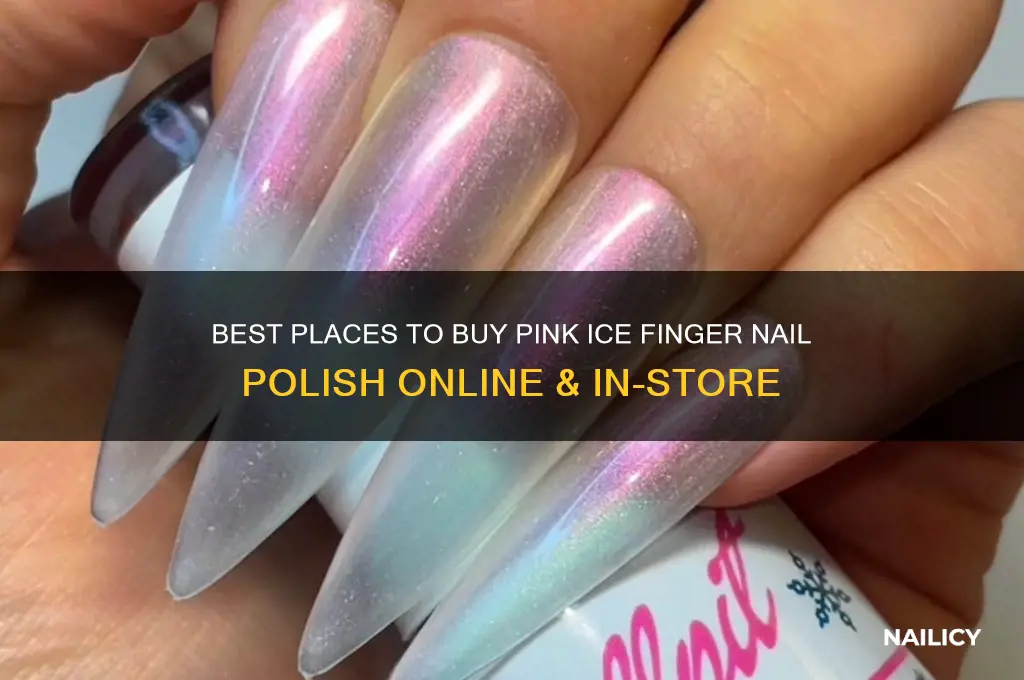 Best Places To Buy Pink Ice Finger Nail Polish Online & In-Store | Nailicy