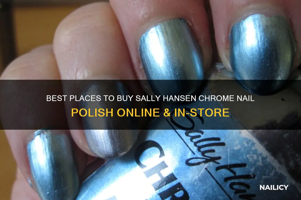 Best Places To Buy Sally Hansen Chrome Nail Polish Online & In-Store ...