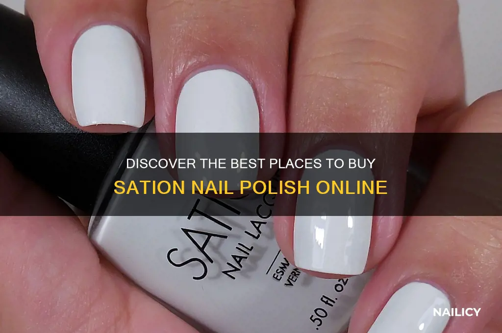 Discover The Best Places To Buy Sation Nail Polish Online | Nailicy