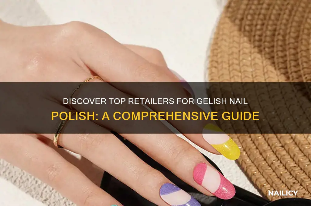 Discover Top Retailers For Gelish Nail Polish: A Comprehensive Guide ...