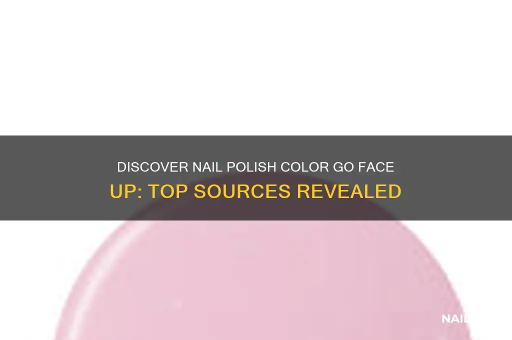 Discover Nail Polish Color Go Face Up: Top Sources Revealed | Nailicy