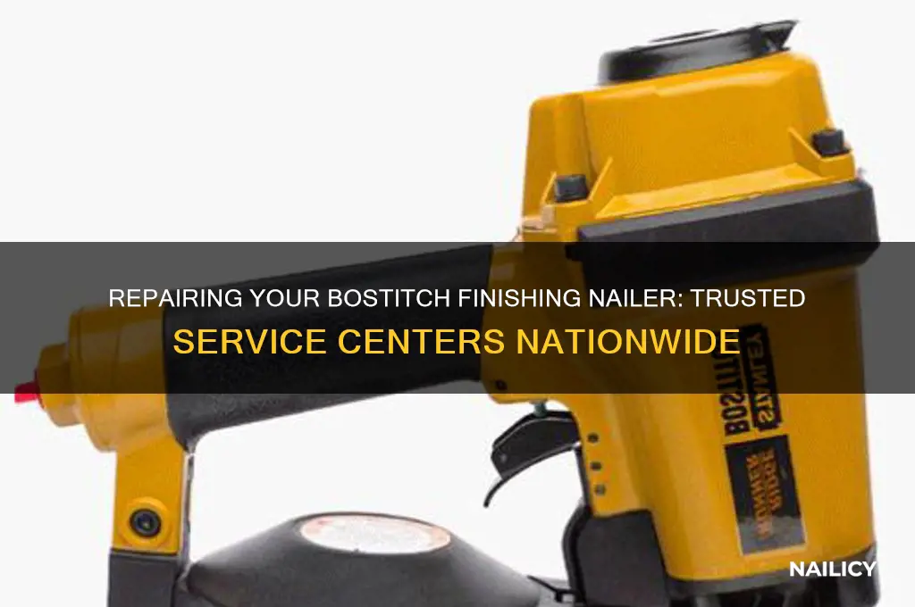 Repairing Your Bostitch Finishing Nailer: Trusted Service Centers ...