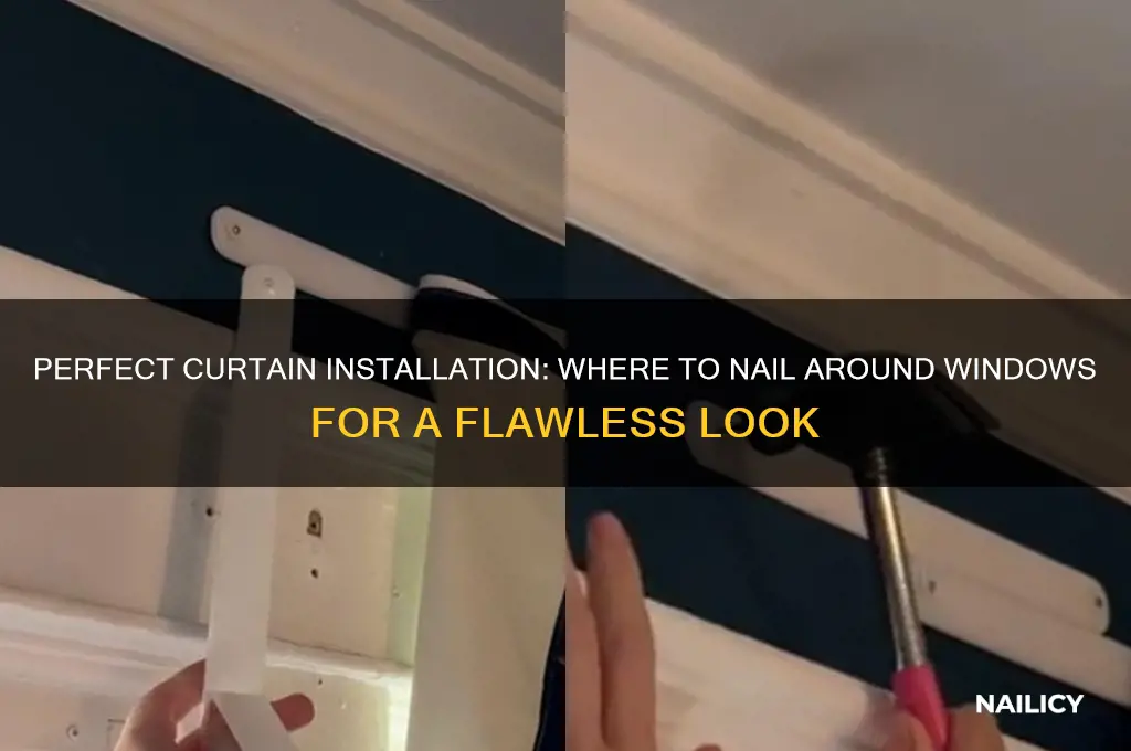 Perfect Curtain Installation: Where To Nail Around Windows For A ...