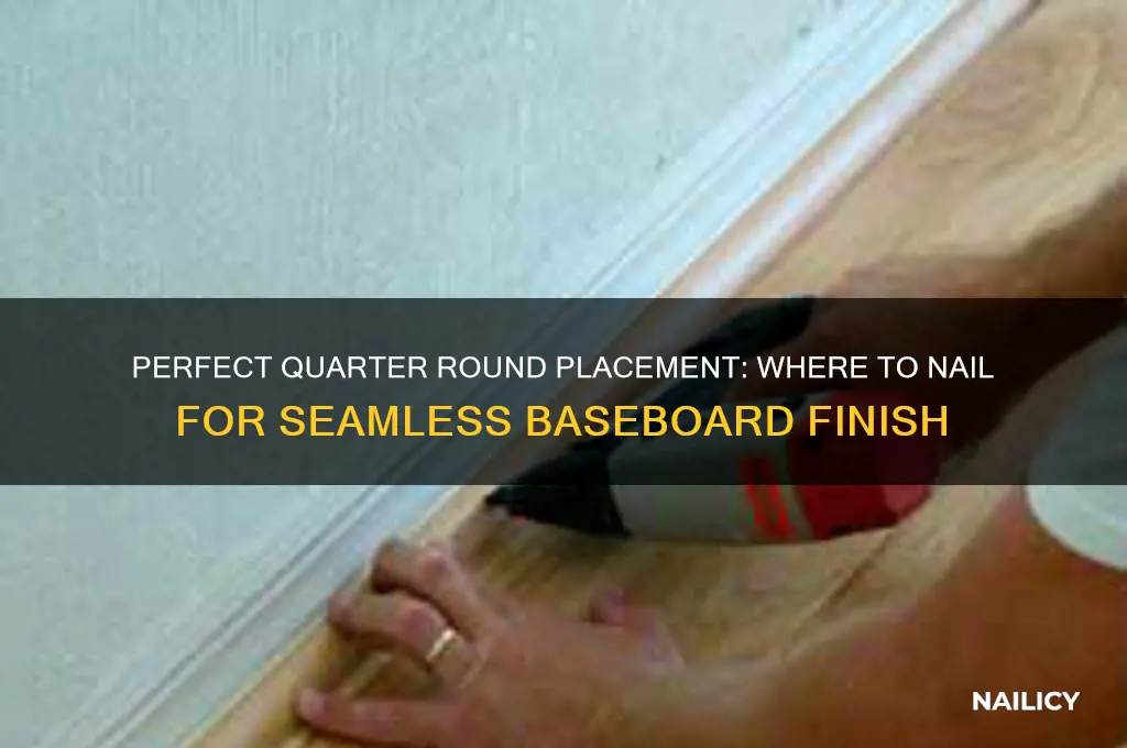 Perfect Quarter Round Placement: Where To Nail For Seamless Baseboard ...