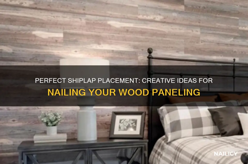 Perfect Shiplap Placement: Creative Ideas For Nailing Your Wood ...