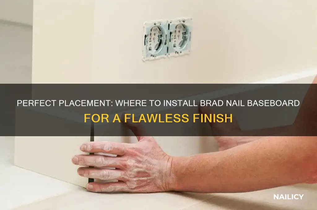 Perfect Placement: Where To Install Brad Nail Baseboard For A Flawless ...